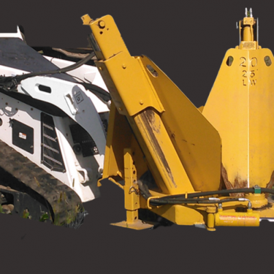 Mini Skid Steer / Excavator Tree Spade (Light Weight) - Dutchman Industries